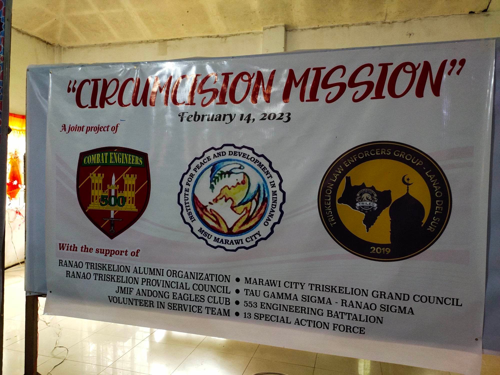 Free Haircut and Circumcision Mission - MSU Main Campus - Marawi City