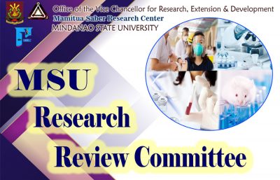 MSU-Main Research Review Committee - MSU Main Campus - Marawi City