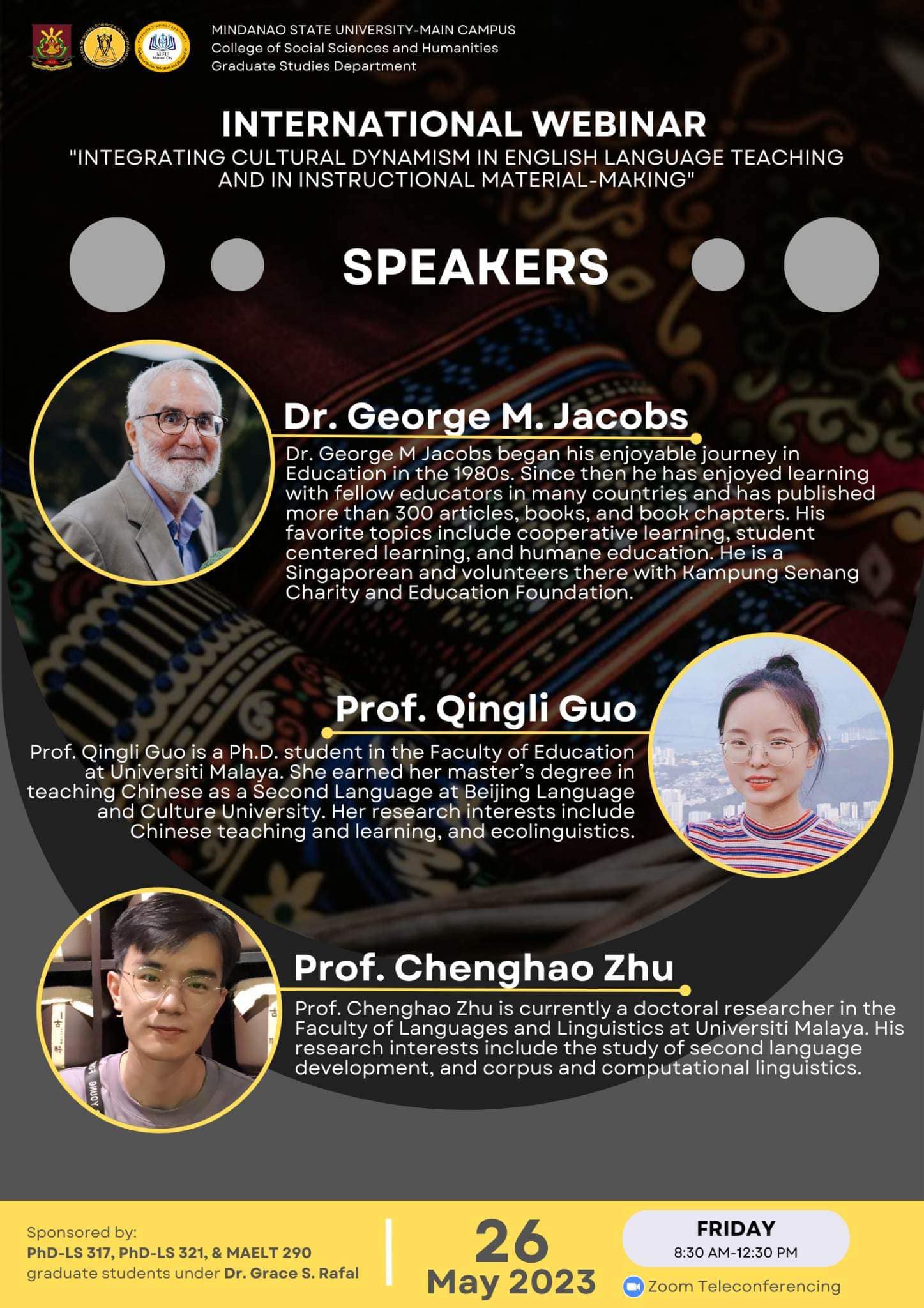 International Webinar on “Integrating Cultural Dynamism in English ...