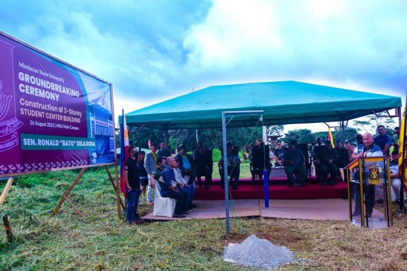 Groundbreaking Ceremony of the 3-Storey MSU Student Center Building ...