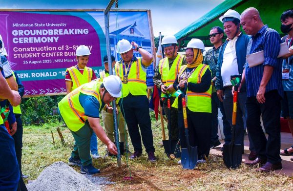 Groundbreaking Ceremony of the 3-Storey MSU Student Center Building ...
