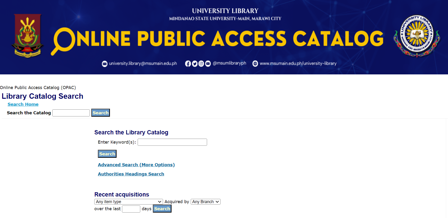 Borrowing of Library Resources - MSU Main Campus - Marawi City