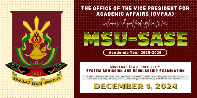 The OVPAA announces the start of applications for MSU-SASE Academic ...