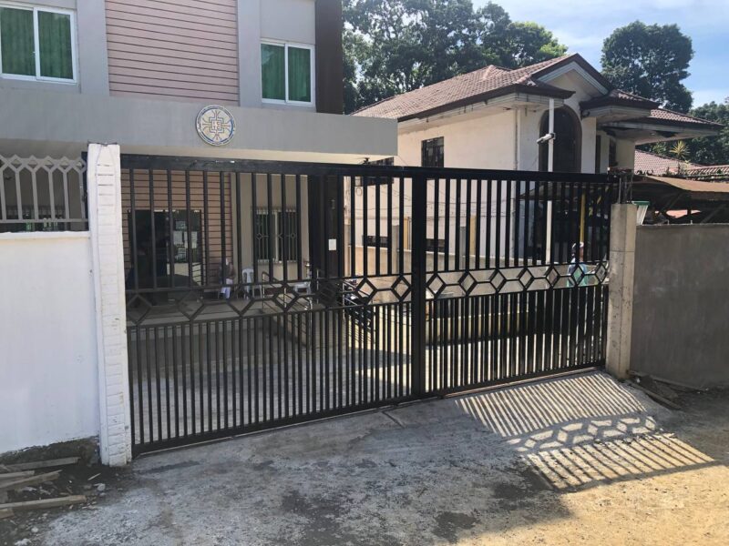 Perimeter fence of MSU IT Hub Building (with Steel Gate) - MSU Main ...