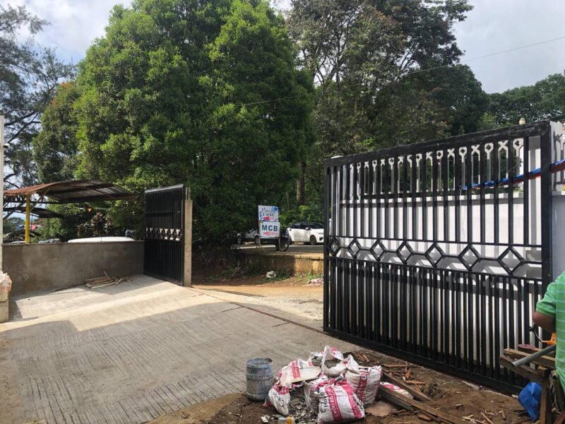 Perimeter fence of MSU IT Hub Building (with Steel Gate) - MSU Main ...