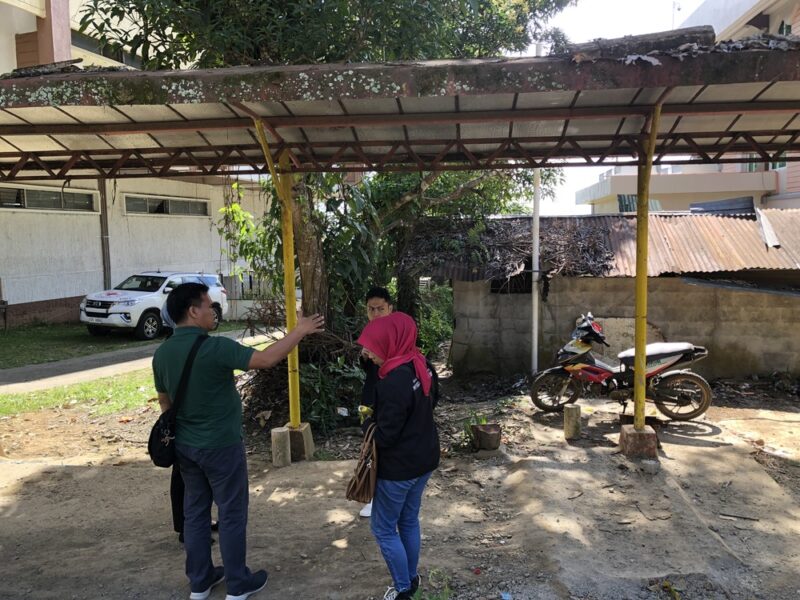 Perimeter fence of MSU IT Hub Building (with Steel Gate) - MSU Main ...