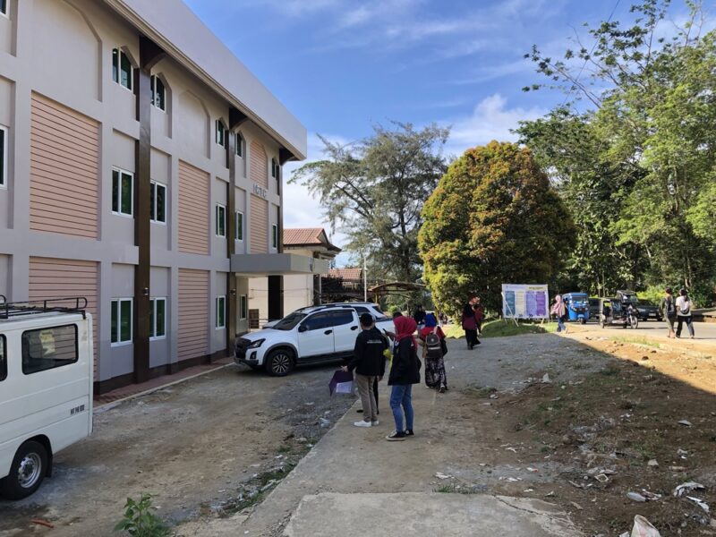 Perimeter fence of MSU IT Hub Building (with Steel Gate) - MSU Main ...