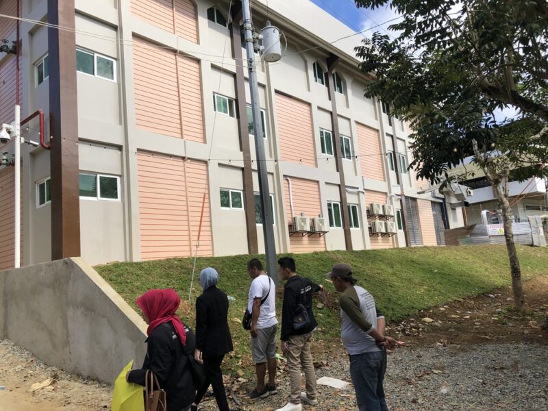 Perimeter fence of MSU IT Hub Building (with Steel Gate) - MSU Main ...
