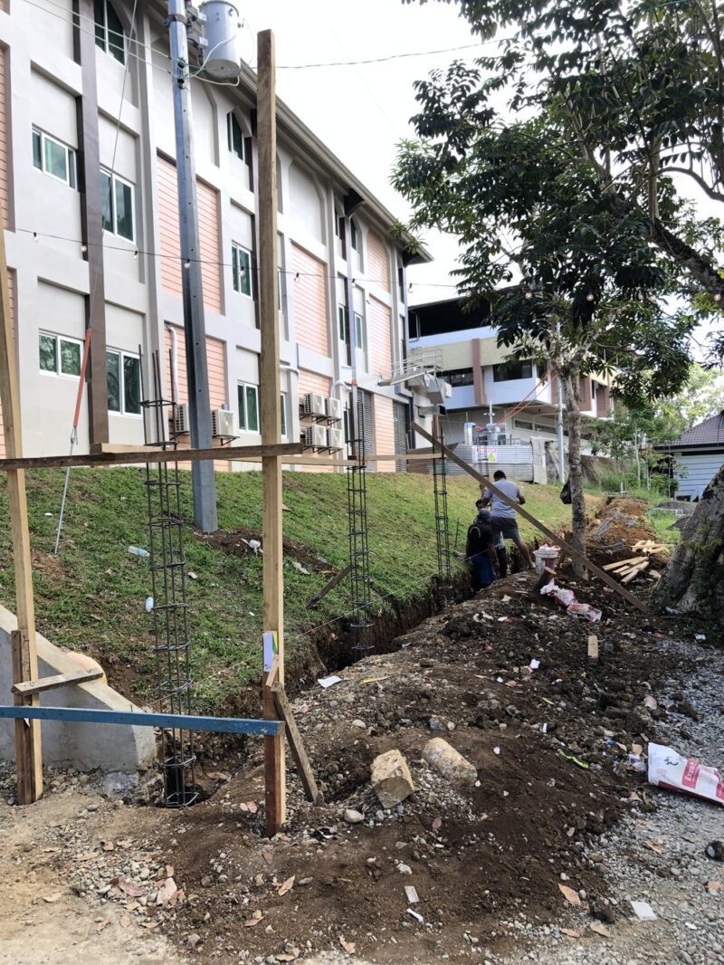 Perimeter fence of MSU IT Hub Building (with Steel Gate) - MSU Main ...