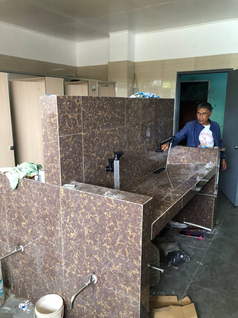 Rehabilitation of Rajah Solaiman Hall Dormitory (1 Comfort Room – First ...