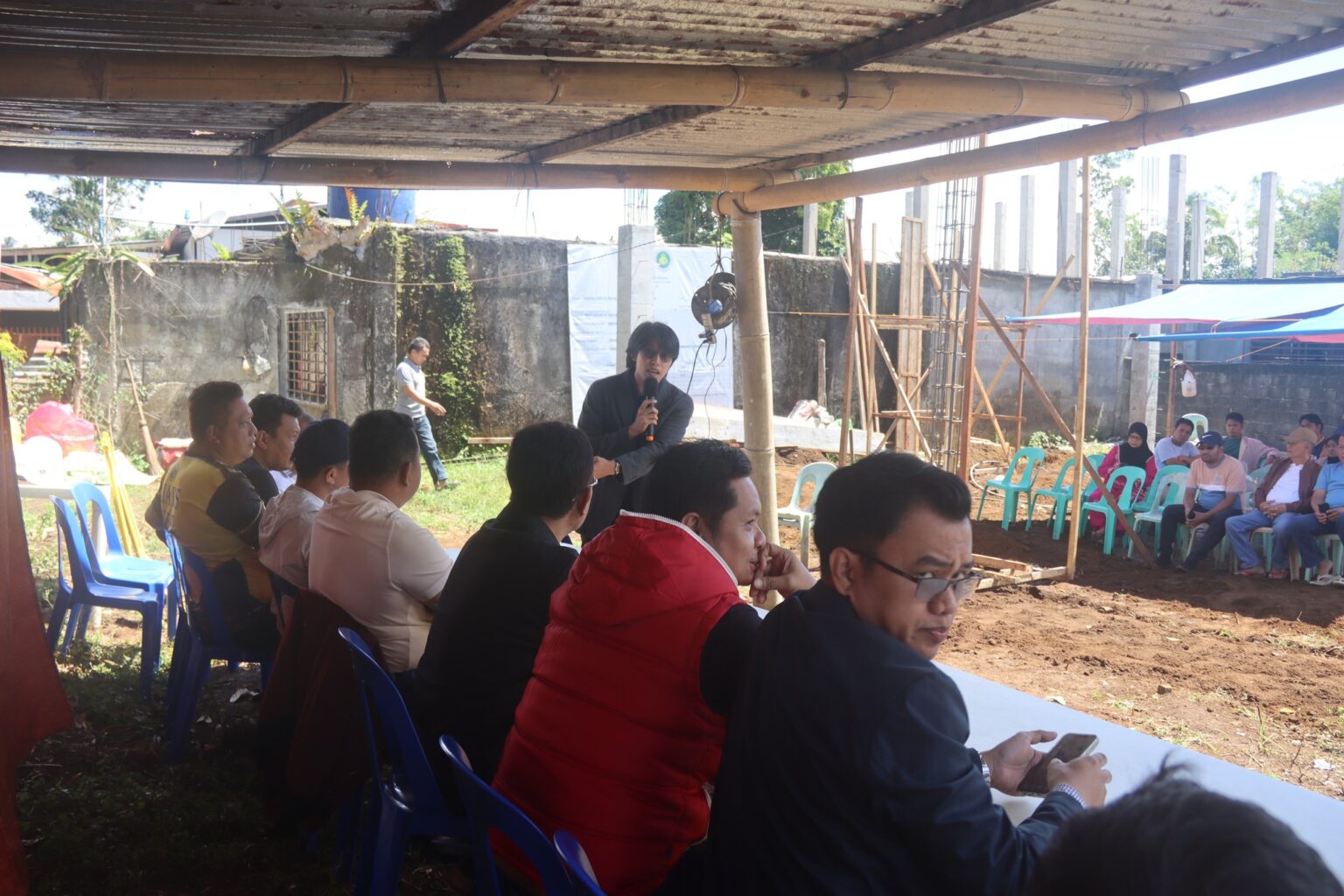 Groundbreaking Ceremony of DRRM Building in Barangay Cawayan Kalaw ...