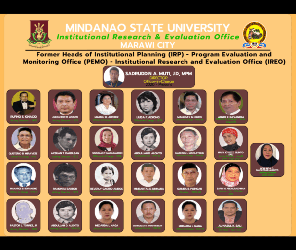 Institutional Research and Evaluation Office - MSU Main Campus - Marawi ...